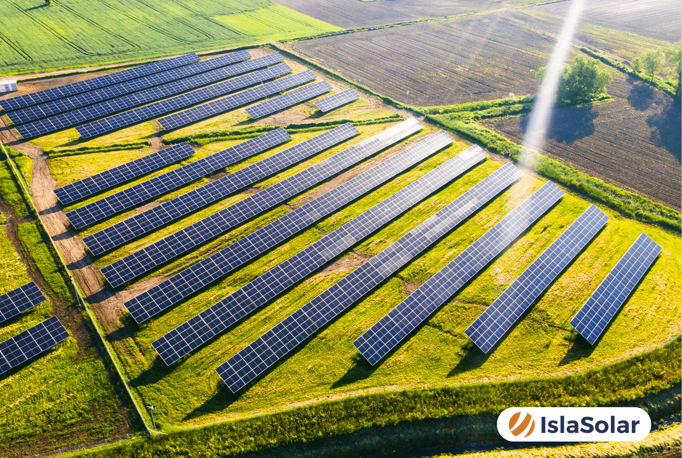 Parque solar: El sol, para un futuro sostenible